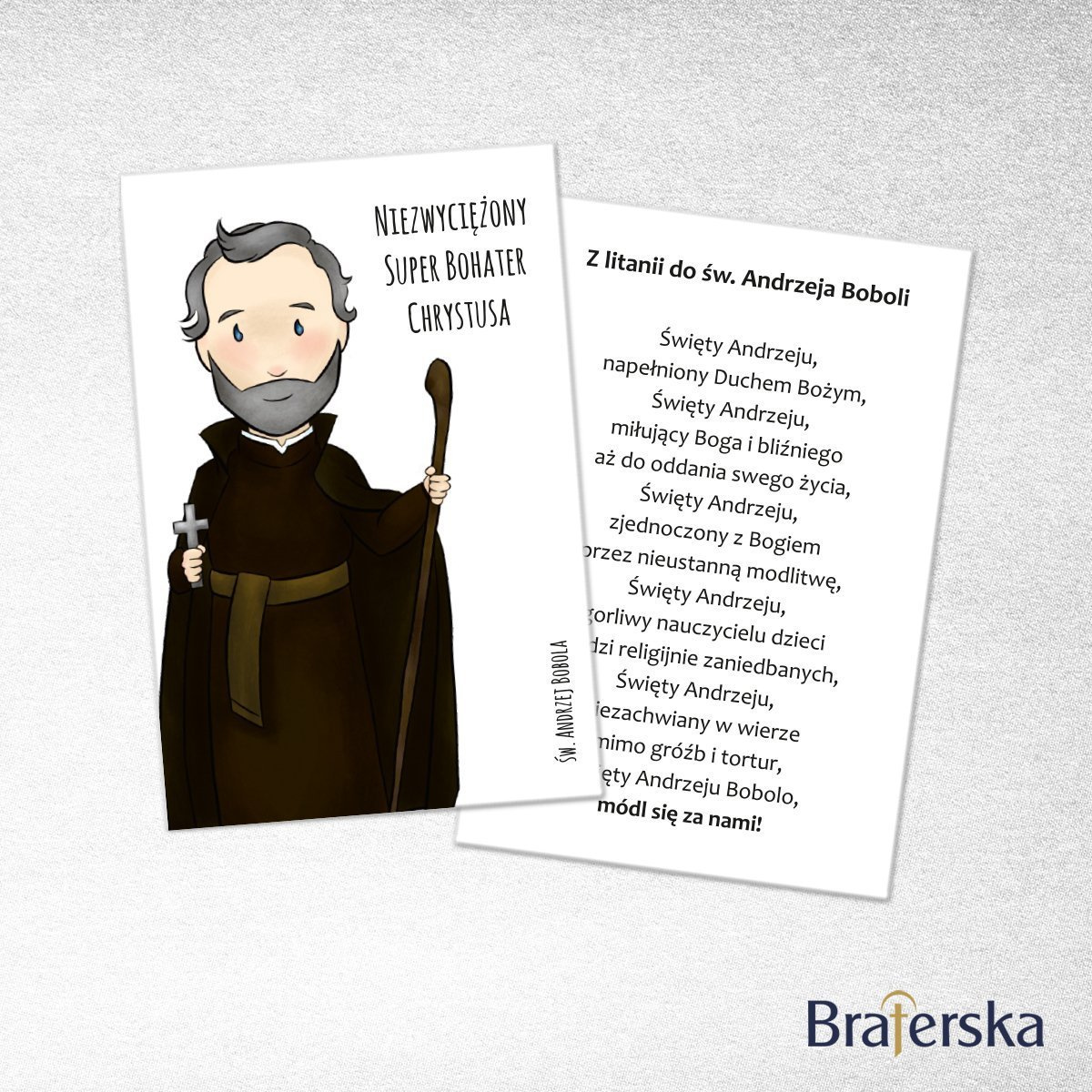 Obrazki dla dzieci. Święty Andrzej Bobola | Braterska
