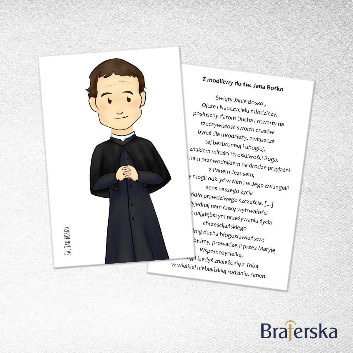 Obrazki dla dzieci. Święty Jan Bosko. | Braterska